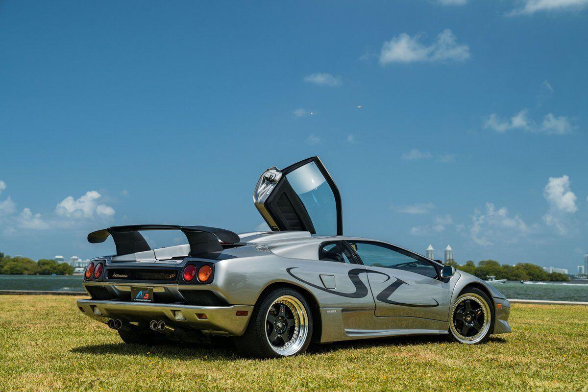 1998 Lamborghini Diablo SV 17,000 Miles Titanium Silver V12 5 Speed ...